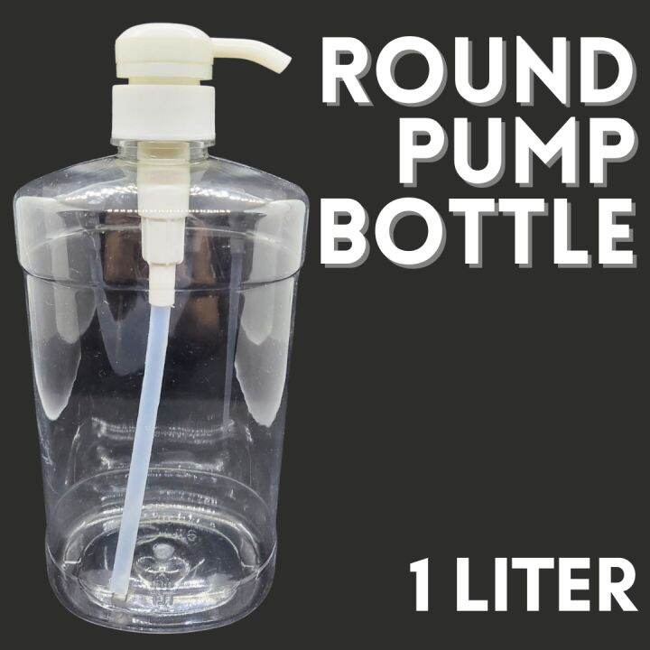 Plastic Liquid Pump Bottle for Fructose Syrup Milktea Iced Coffee ...
