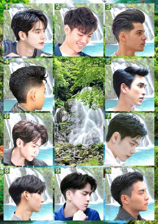 POSTER PANGKAS BARBERSHOP TERBARU MODEL POTONG RAMBUT ANAK DAN DEWASA ...