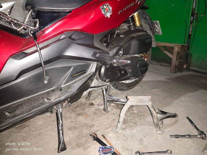 Airblade 150/160 Stainless center and side stand with ehe | Lazada PH