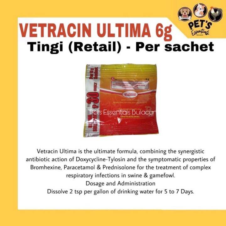 Vetracin Ultima 6g - PER SACHET | Lazada PH