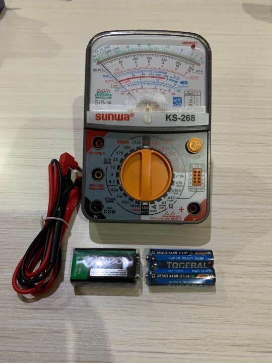 Avometer Multitester Multimeter Analog Sunwa KS-268 | Lazada Indonesia
