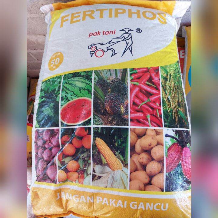 Pupuk TSP/SP Fertiphos Pak Tani Rapack 1kg | Lazada Indonesia
