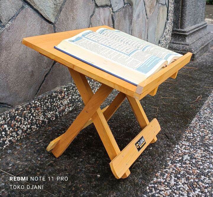 Meja Ngaji/ Meja Tpq/ Meja Baca Al Quran Model Miring | Lazada Indonesia