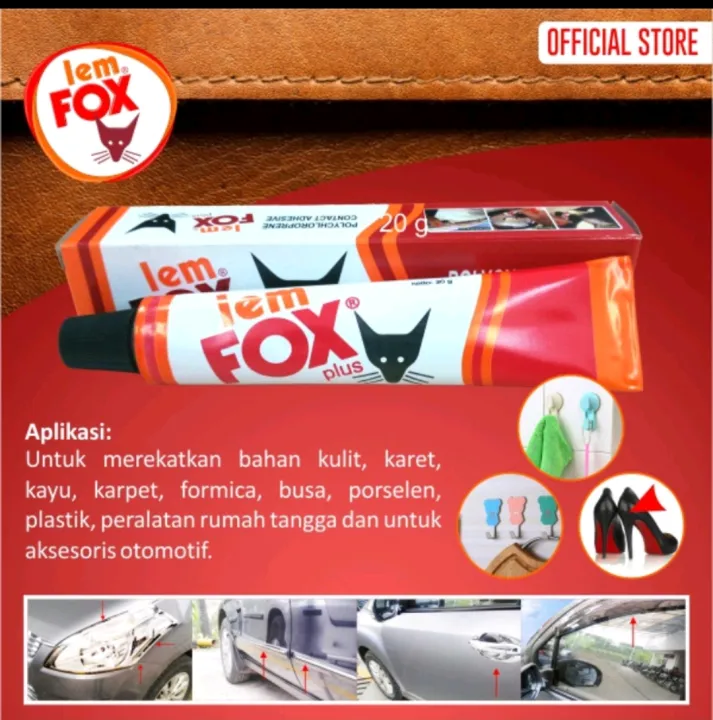 Lem Fox Plus Tube 20gram Original | Lazada Indonesia