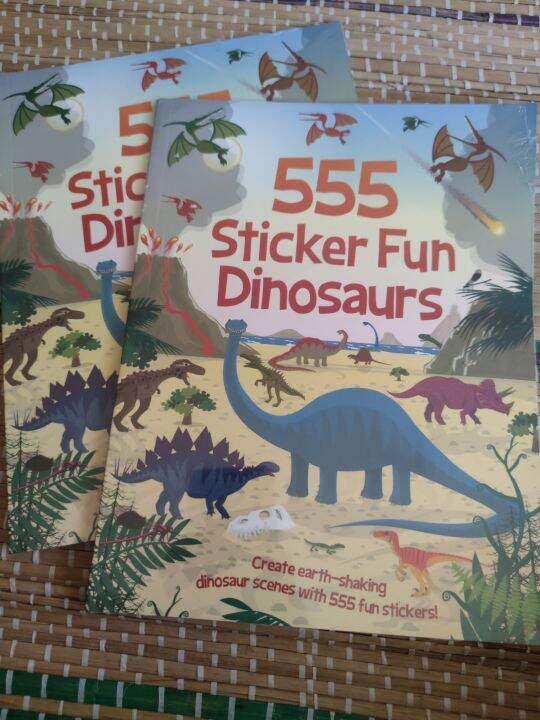 555 Sticker Fun Dinosaurs (Bnew and Sealed) | Lazada PH