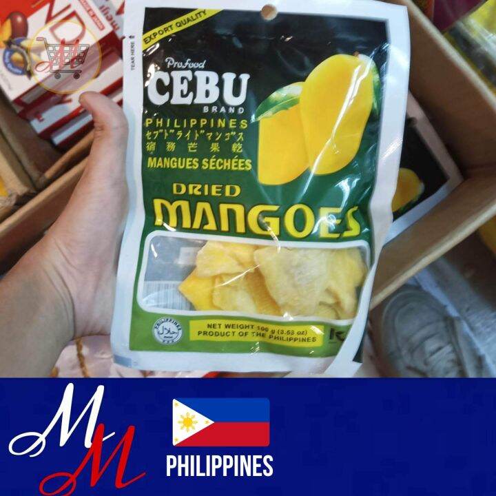 ℳℳ Cebu Dried Mango Slice Chewy 100g (Philippines) | Lazada PH