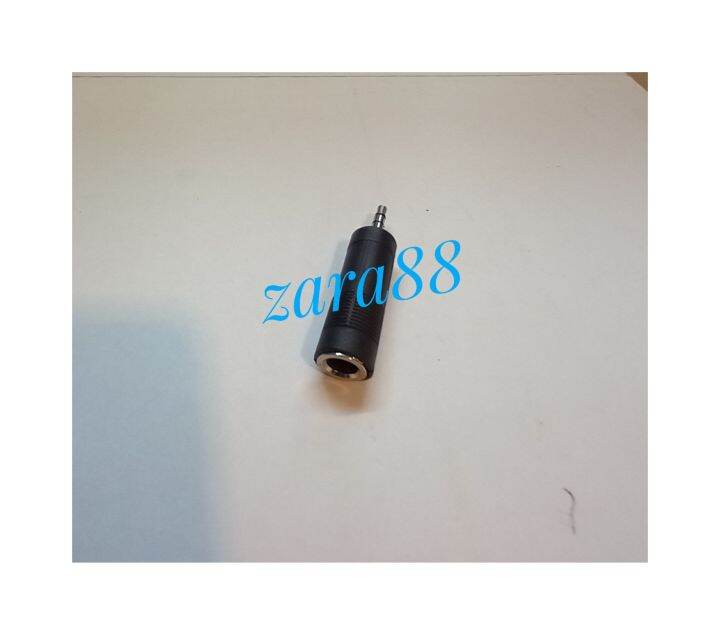 Converter audio 6,5mm to 3,5 mm mono PVC jack cover besar ke kecil ...