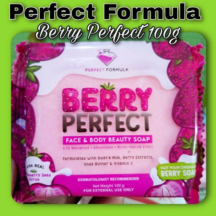 Berry Perfect Soap By Perfect Formula 100g | Lazada PH