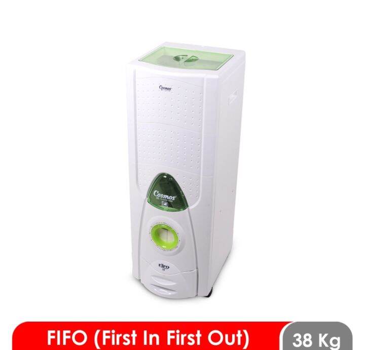 COSMOS 38 FIFO Rice Box Sarana Penyimpan Beras 38 Kg 38FIFO | Lazada ...