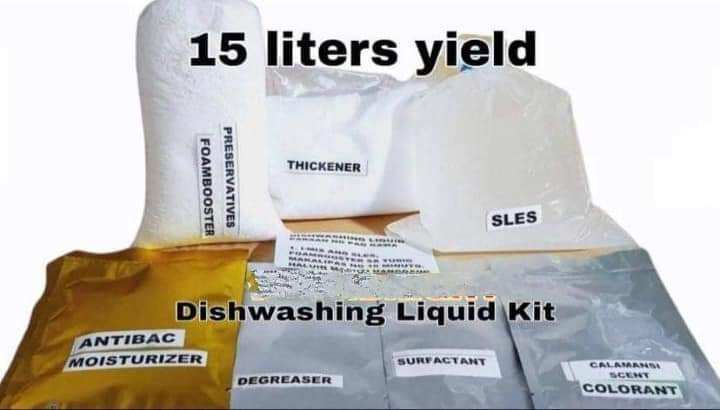 RAW MATERIAL \D.I.Y DISHWASHING LIQUID KIT (can make 15Liters) | Lazada PH