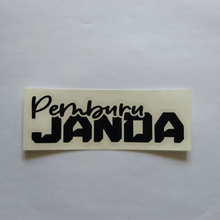 stiker pemburu janda cutting skotlet | Lazada Indonesia