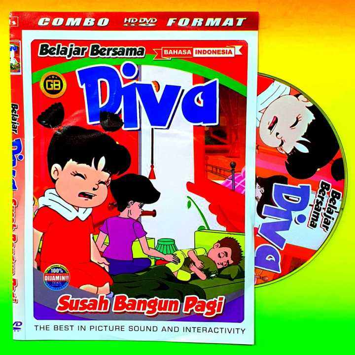 KASET DVD FILM VIDEO EDUKASI ANAK ANAK BELAJAR BERSAMA DIVA - BISA ...