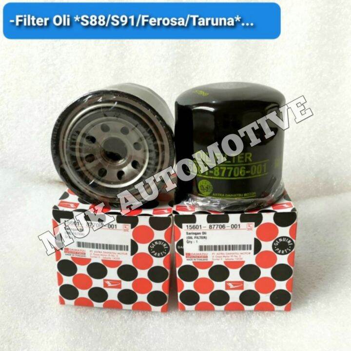 Oil Filter Saringan Oli Zebra S88 S89 Espass Taruna Feroza Charade ...