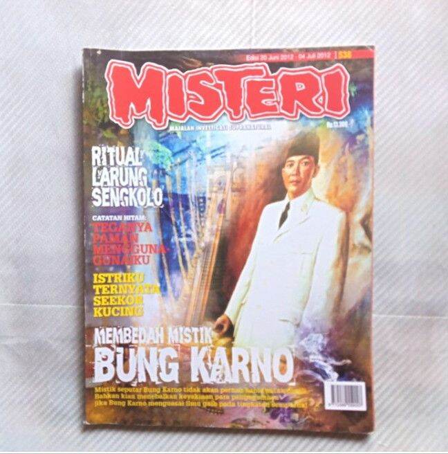 Majalah Misteri edisi Membedah Mistik Bung Karno | Lazada Indonesia