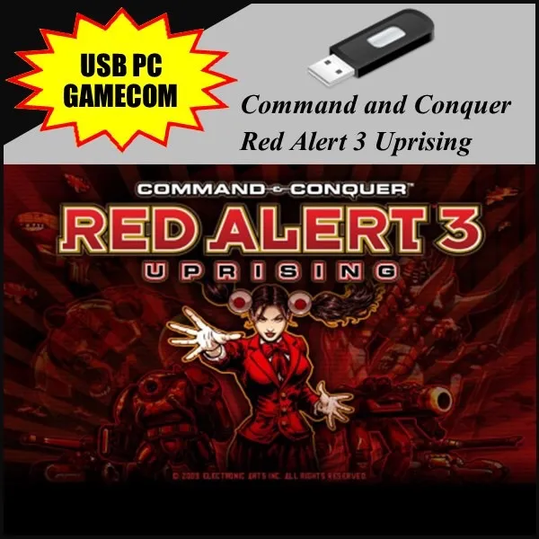 USB เกมส์คอม-Command & Conquer Red Alert 3 Uprising | Lazada.co.th
