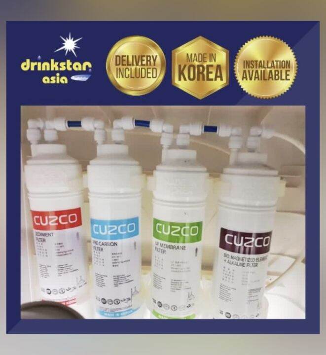 2 year - 3+1 Alkaline Korean Water Filter System Package | Lazada Singapore