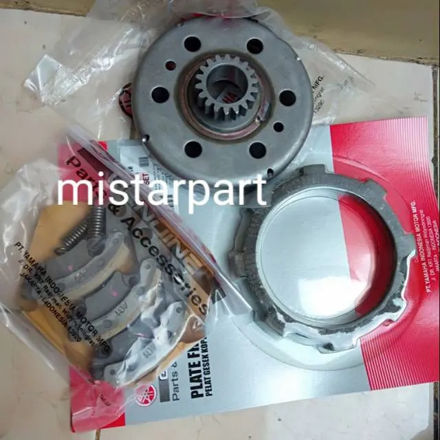 Kampas ganda Jupiter z(3 barang+ mangkok 18T/plat kopling,jupiter z,vega lama,vega r(5TP ...