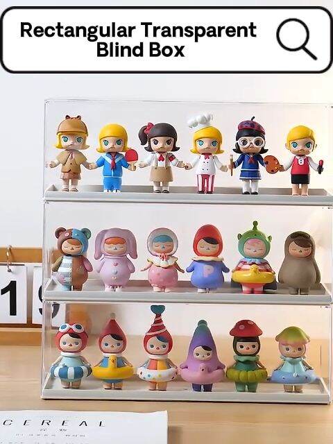 [Ready Stock] [Rectangular Transparent Blind Box] Popmart/Lego ...