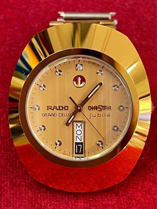RADO DIASTAR GRAND DELUXE JUBILE 25 JEWELS Automatic Limited Edition 0094/2500 เพชรแท้ 1 เม็ด ...