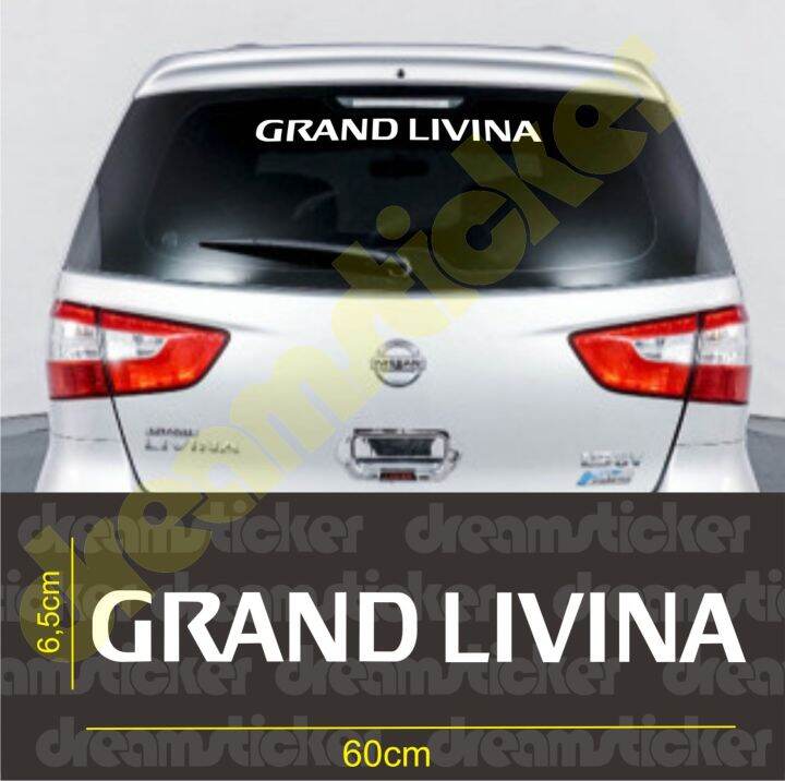 Sticker Stiker Mobil Nissan Grand Livina Kaca Belakang | Lazada Indonesia