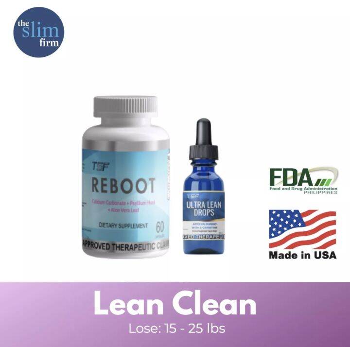 THE SLIM FIRM LEAN CLEAN COMBO( good for 30 days) | Lazada PH