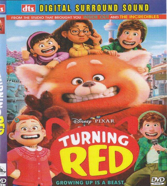 Turning Red (2022) DVD 100% Original | Lazada