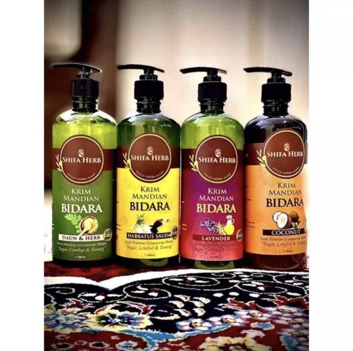 SHIFA HERB Mandian Bidara 480ml Daun & Herb Habbatus Sauda Lavender ...