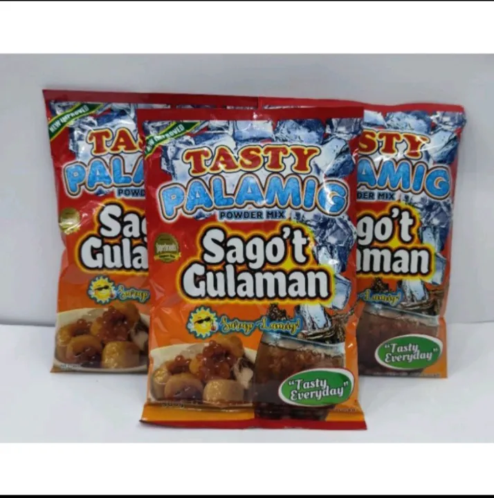 TASTY SAGO'T GULAMAN PALAMIG 500g POWDER MIX MASARAP SWAK PANG NEGOSYO ...