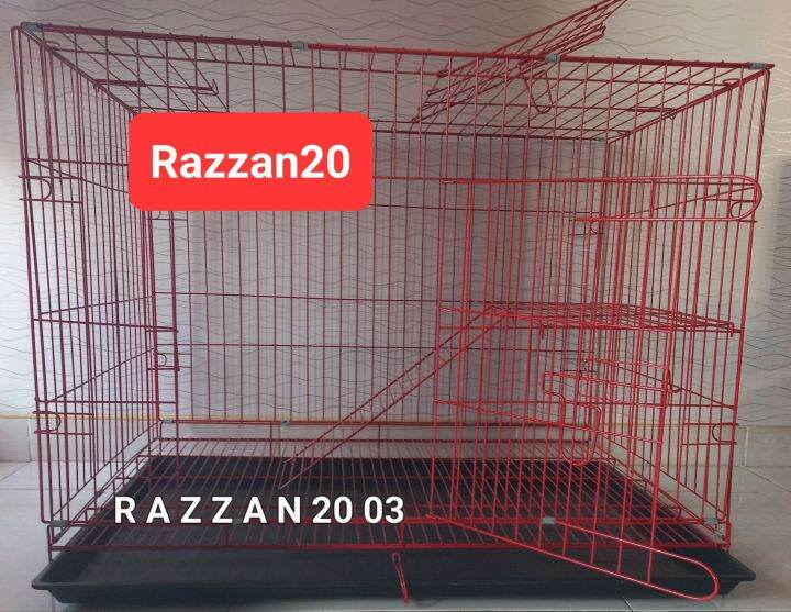 KANDANG KUCING HEWAN LIPAT 90x60x70 KANDANG KUCING MURAH | Lazada Indonesia