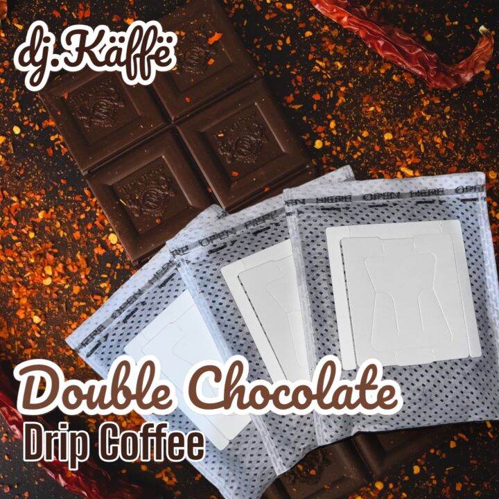 Double Choco Flavored Drip Coffee Freshly Ground Cordillera Beans 10g ...