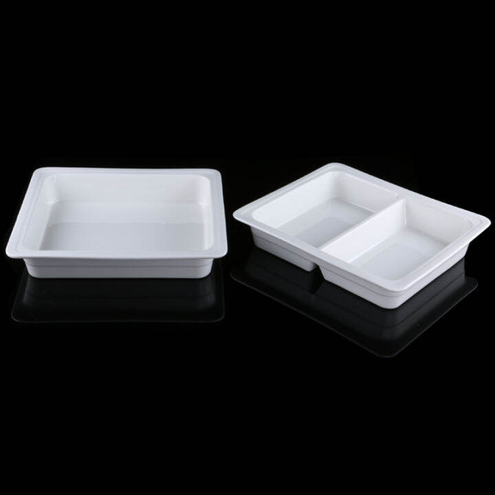Ceramic Box Serving Bowl Serving Box Counting Plate Ice Cream Box round ...