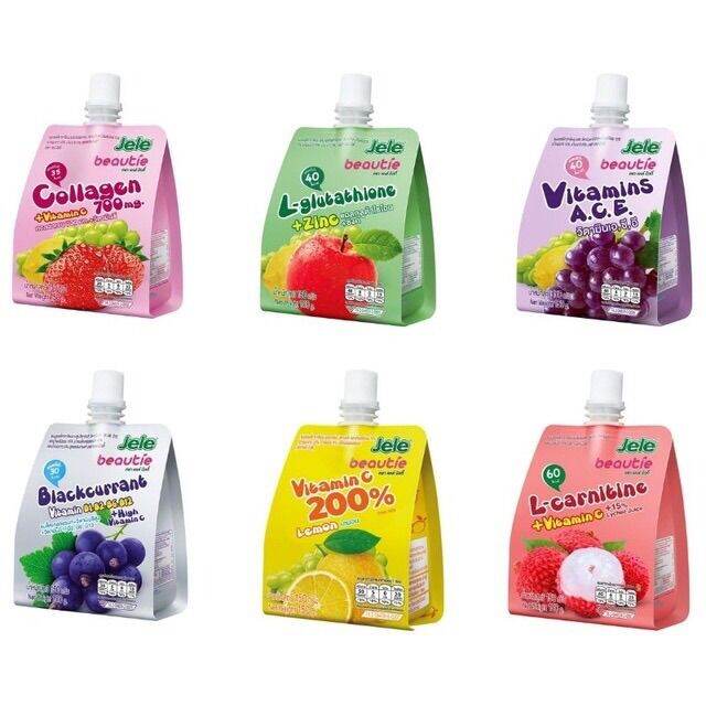 Jele เจเล่บิวตี้ ขนาด 150 กรัม แพ็ค 3 (เลือกรสได้) | Lazada.co.th