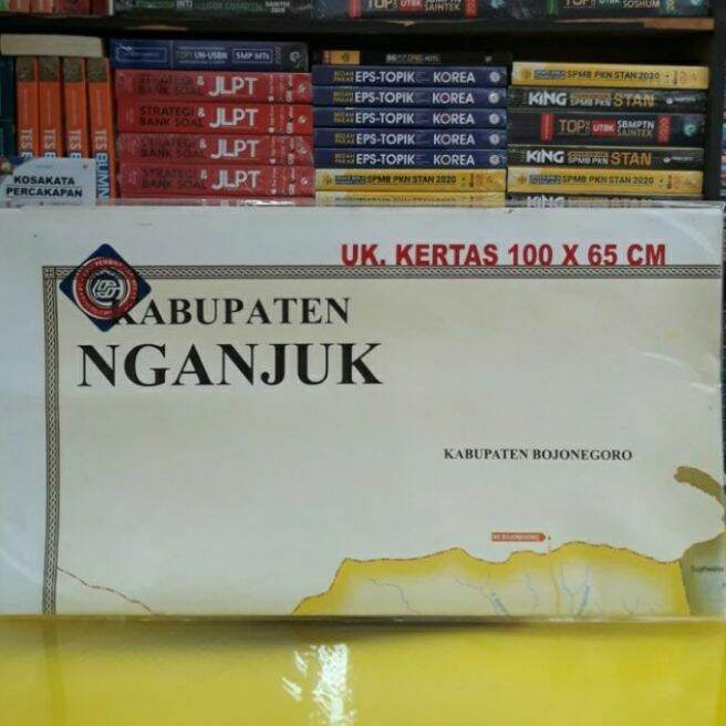 PETA KABUPATEN NGANJUK LIPAT | Lazada Indonesia