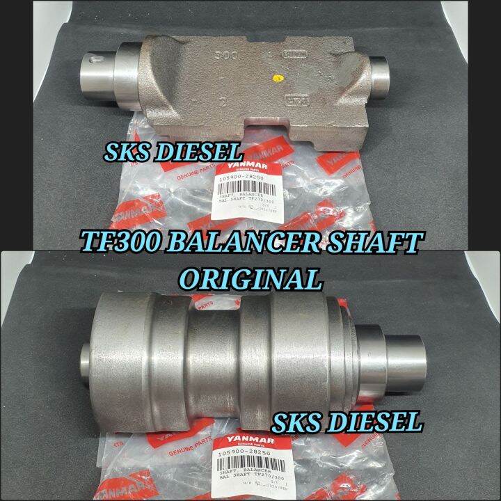 TF300 TF 300 BALANCER SHAFT AS BANDULAN MESIN DIESEL YANMAR ORIGINAL ...