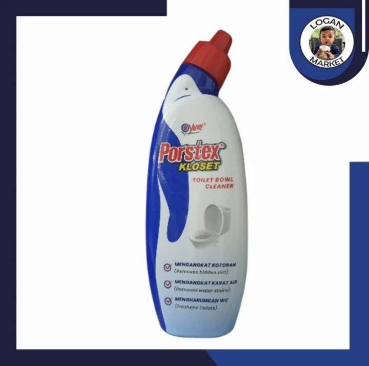 Yuri Porstex Kloset 500ml 500 ml Cairan Pembersih Toilet Kamar Mandi ...