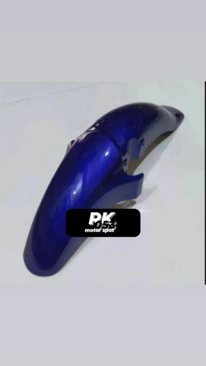 spakbor slebor depan motor Honda megapro new primus warna biru ...