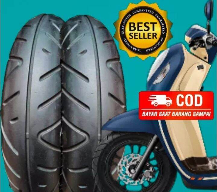 Ban depan donat irc ring 12 ukuran 100/90 untuk jenis motor honda ...