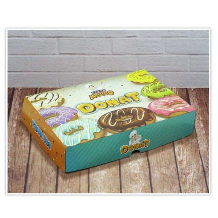 Kotak Donat isi 6 (harga per lembar) | Lazada Indonesia