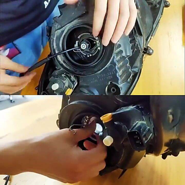 【100%ราคาสุดคุ้ม】CDO New หลอดไฟหน้ารถ Y13 H ตัวล่าสุดของปี คัทออฟ พวงมาลัยขวา RHD ขั้ว H4 รับ ...