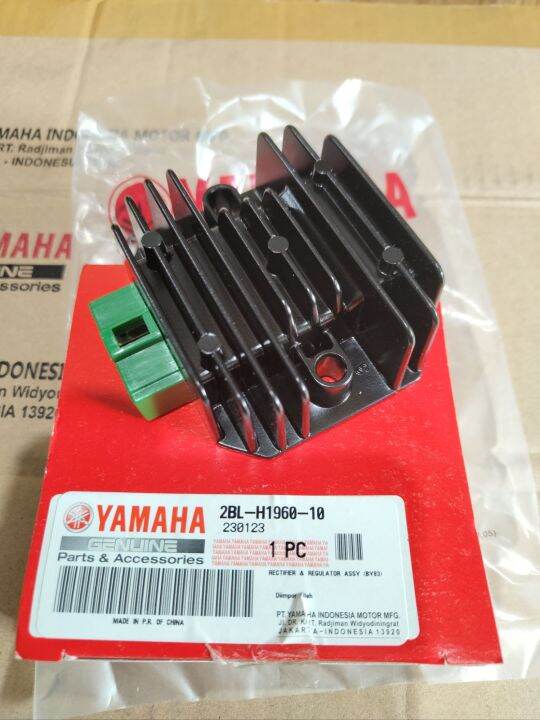 Yamaha Rectifier / Regulator for MIO SOUL I 125, Genuine: 2BL-H1960-10 ...