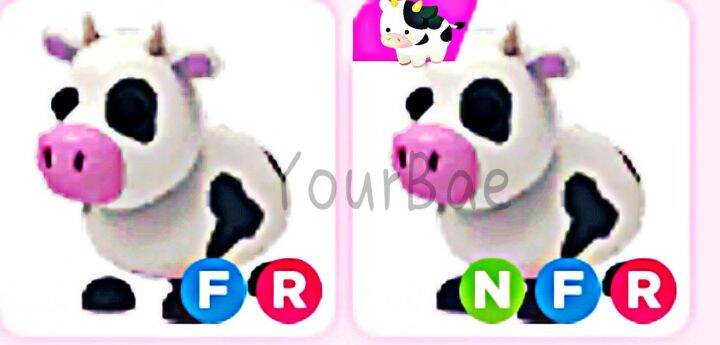 Roblox Adopt Me FR or NFR Cow game card | Lazada PH