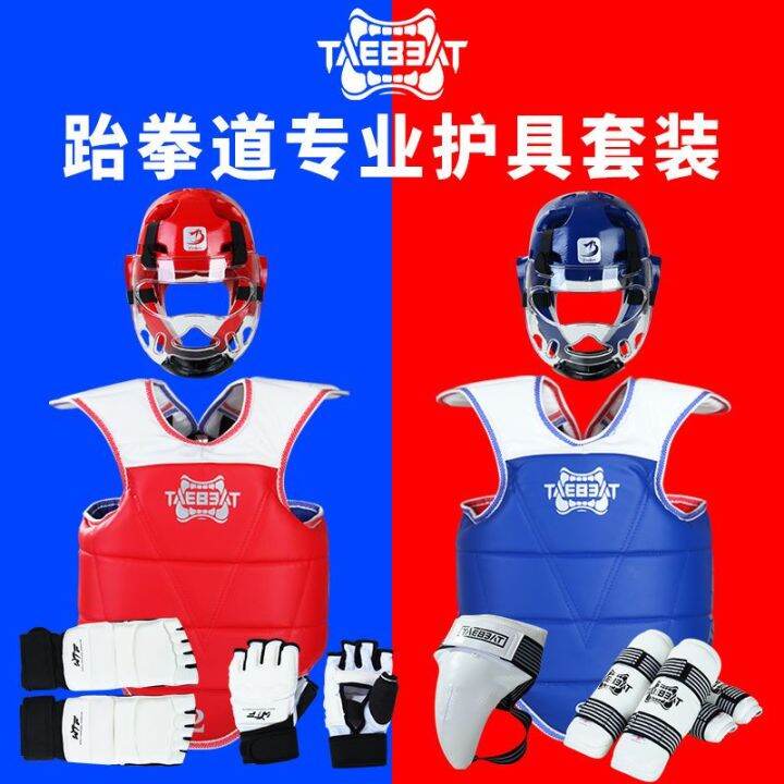 Taekwondo Gear Full Set of Children's Body Protection Combat Equipment ...
