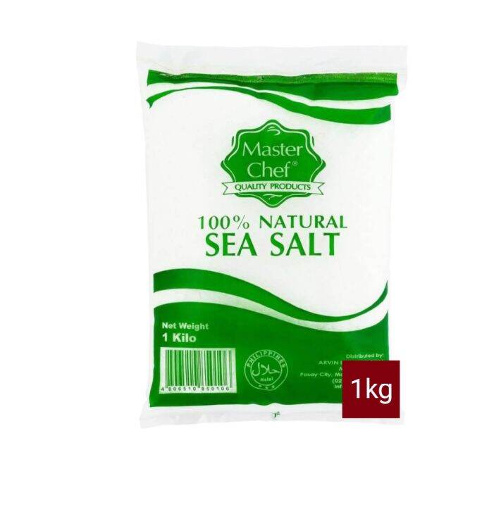 Master Chef Natural Sea Salt -1kg | Lazada PH