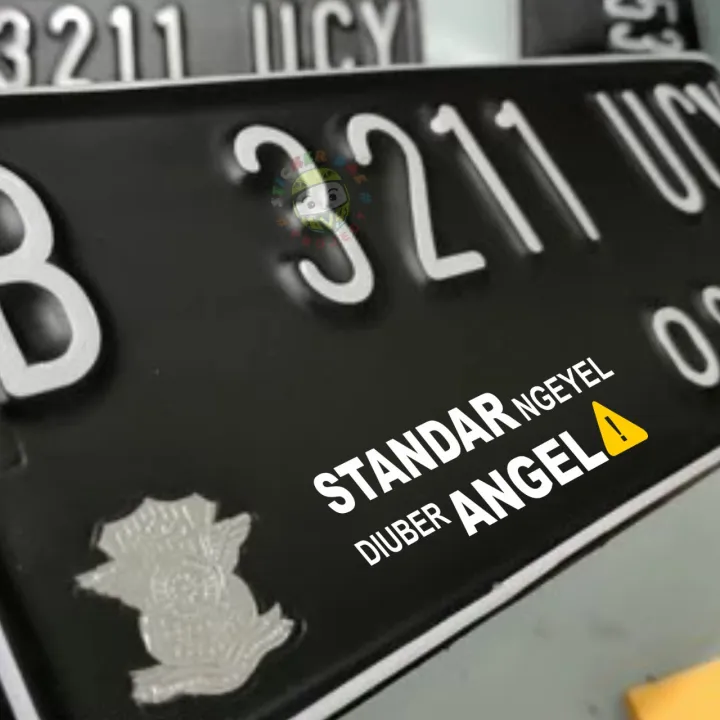 stiker standar ngeyel diuber angel cutting sticker sticker viral ...