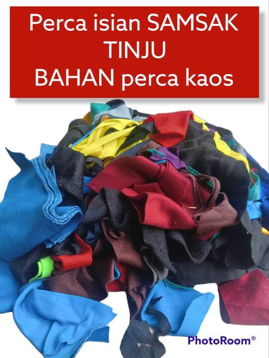 kain perca kecil isi SAMSAK 1KG | kain majun kecil bahan kaos 1kg ...
