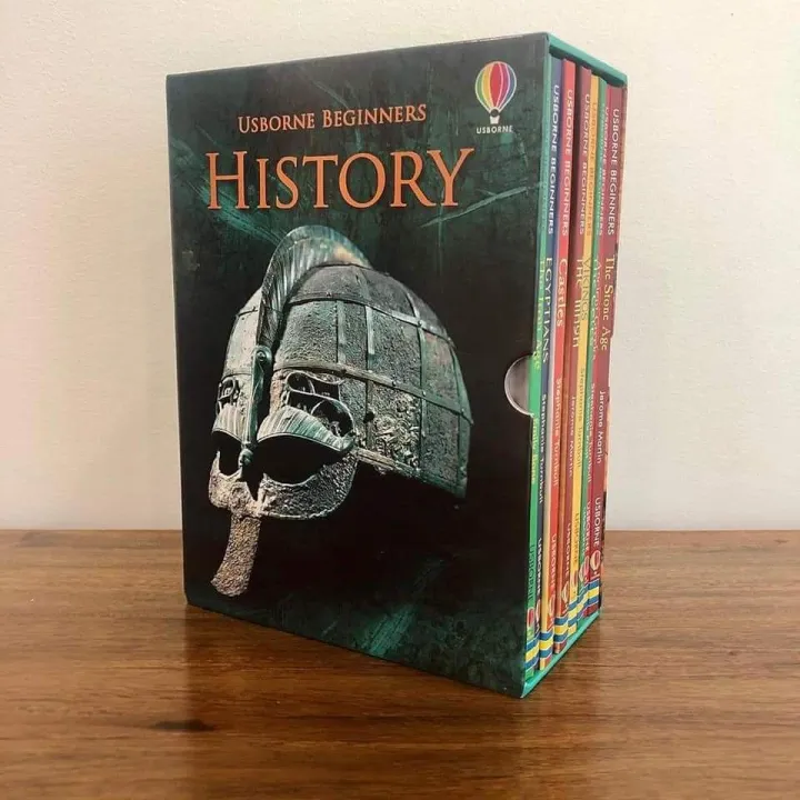 UK GENUINE USBORNE BEGINNER HISTORY 10 BOOKS HARDCOVER BOX SER | Lazada