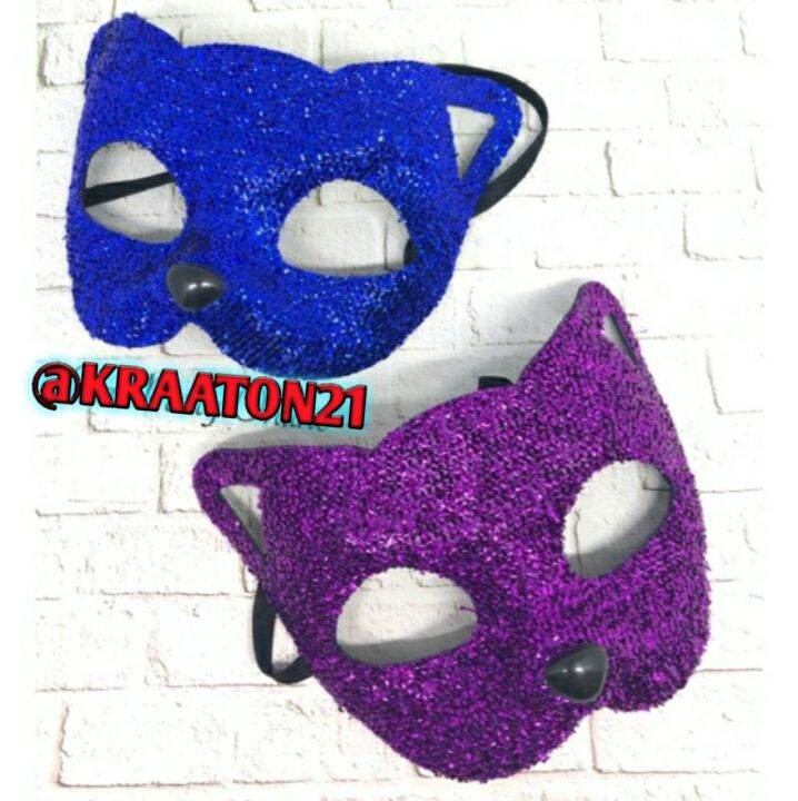 topeng kucing / cat women , masquerade | Lazada Indonesia