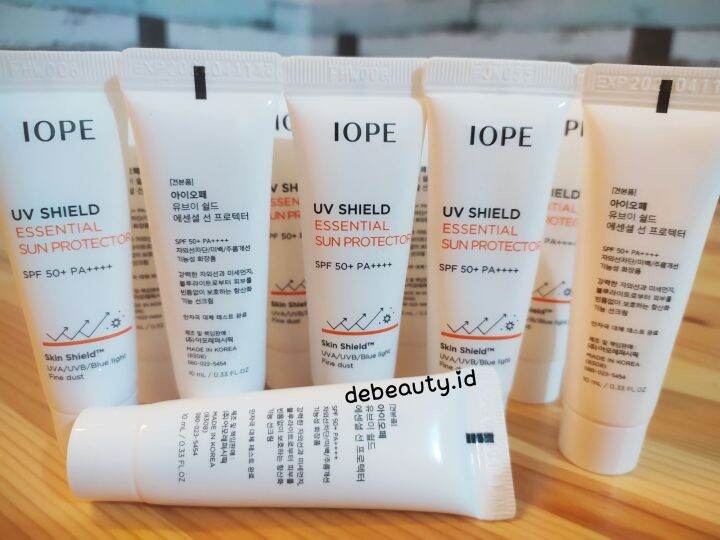 Iope UV shield sun protector spf 50+ travel size 15ml | Lazada Indonesia