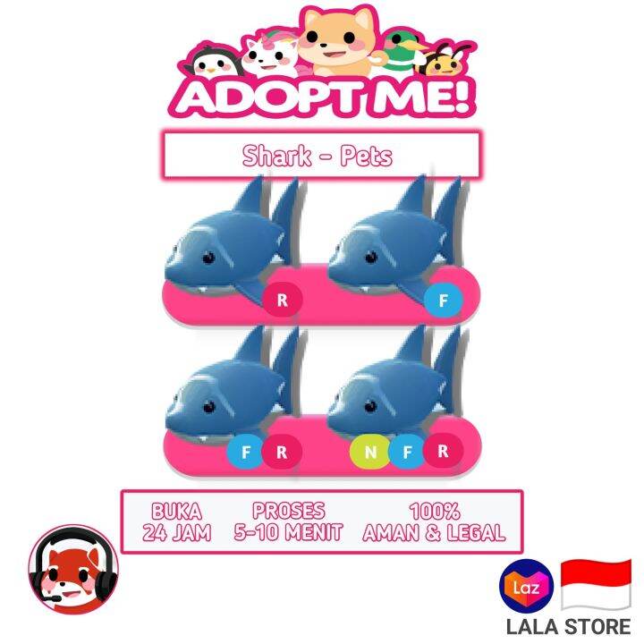 Adopt Me - Shark - Roblox | Lazada Indonesia
