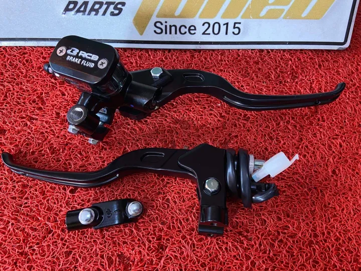 RCB E3 14mm Brake master lever and cable type clutch lever for Raider ...